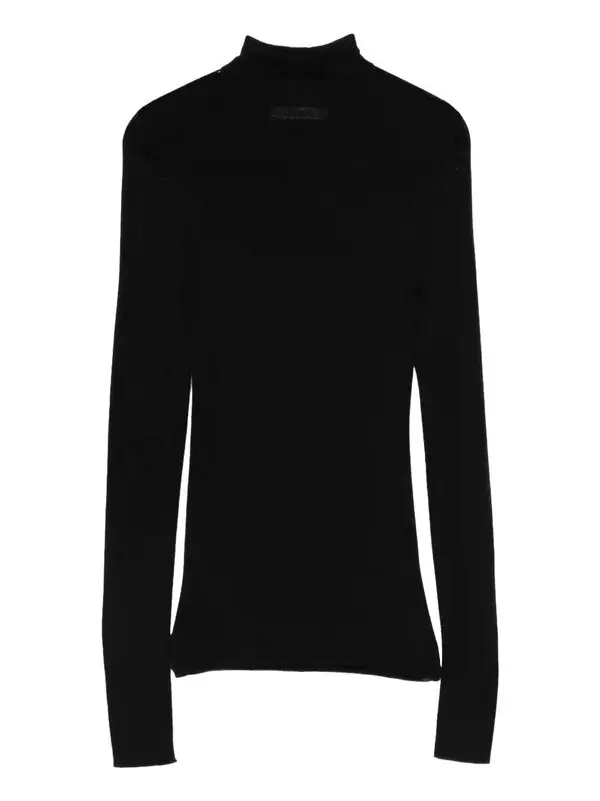 Dorothee Schumacher High-neck Long-sleeve Sweater - Black