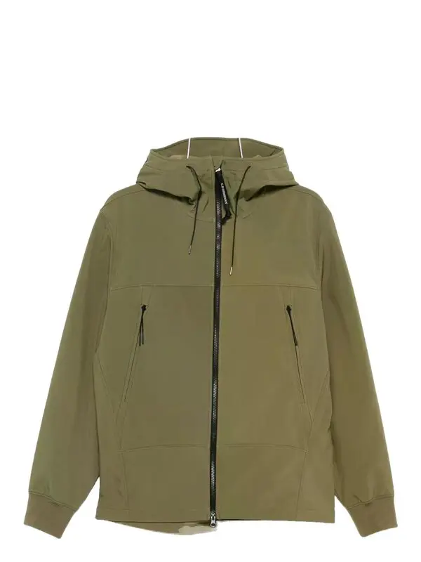 C.P. COMPANY Zip-up Hooded Jacket - Green