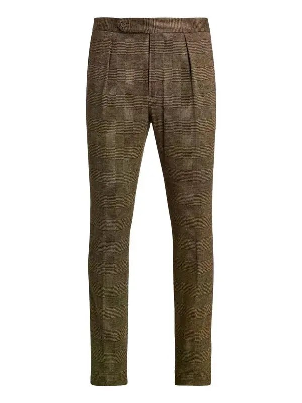 Polo Ralph Lauren Check-pattern Trousers - Brown