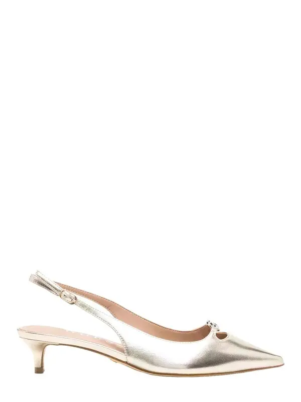 Guess 40mm Slingback Pumps - Gold