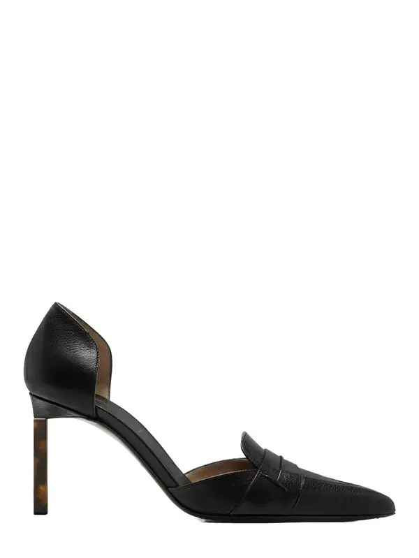 TOM FORD 85mm Leather Pumps - Black