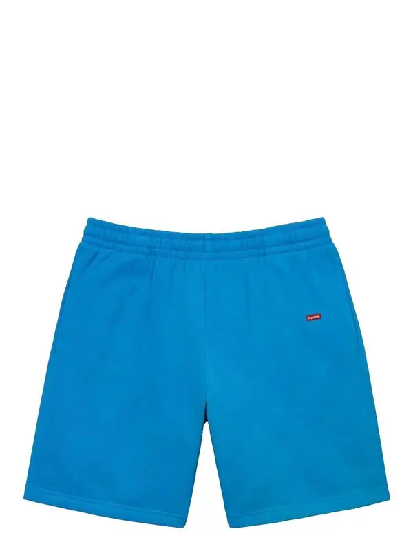 Supreme Small Box Logo Track Shorts - Blue