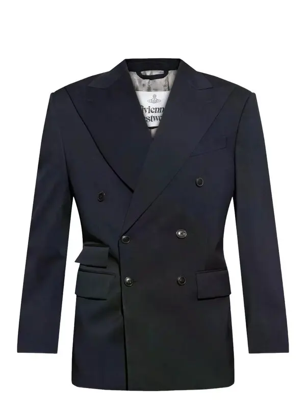 VIVIENNE WESTWOOD Double-breasted Blazer - Blue