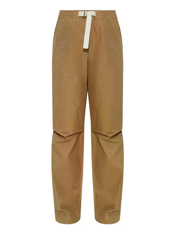 JIL SANDER Drawstring Pocket Trousers - Neutrals