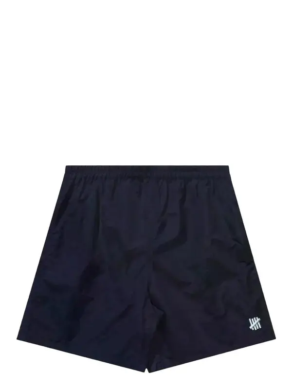 UNDEFEATED Logo-embroidered Swim Shorts - Blue