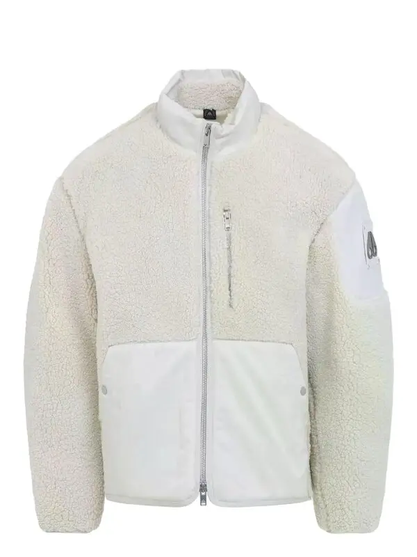 Moose Knuckles Fleece Jacket - White