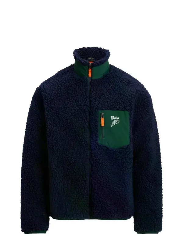 Polo Ralph Lauren Zipped Fleece Jacket - Blue