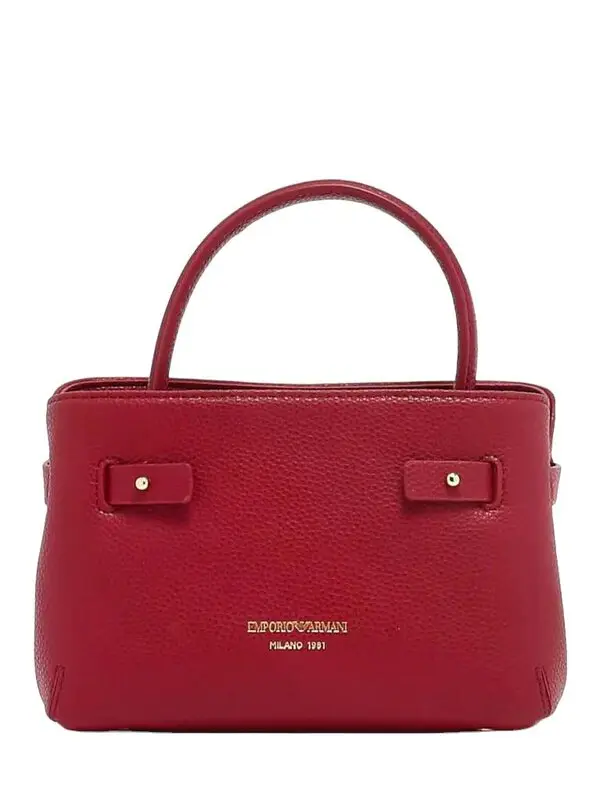 Emporio Armani Top-handle Satchel - Red