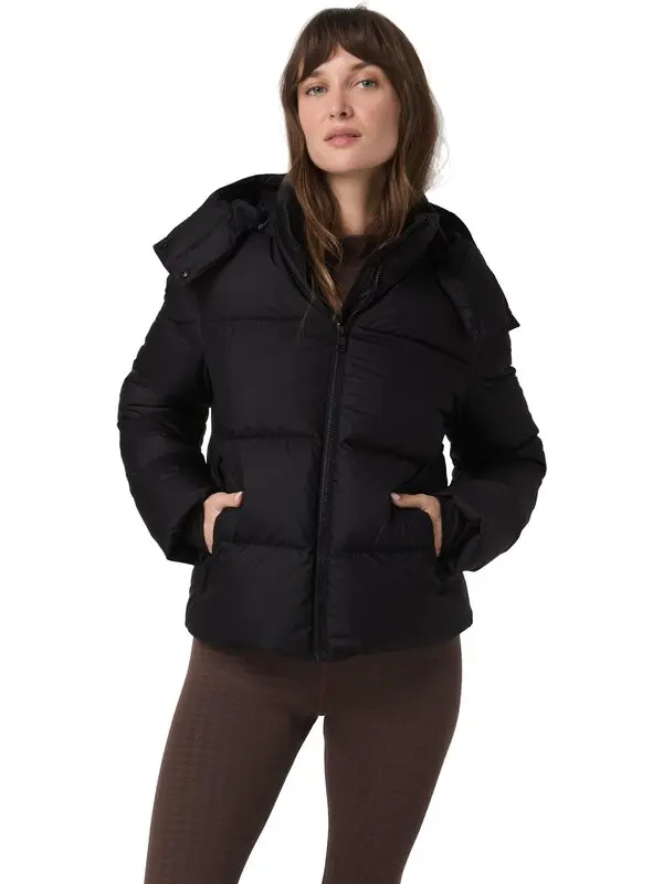 Vuori Alta Down Puffer Jacket - Black