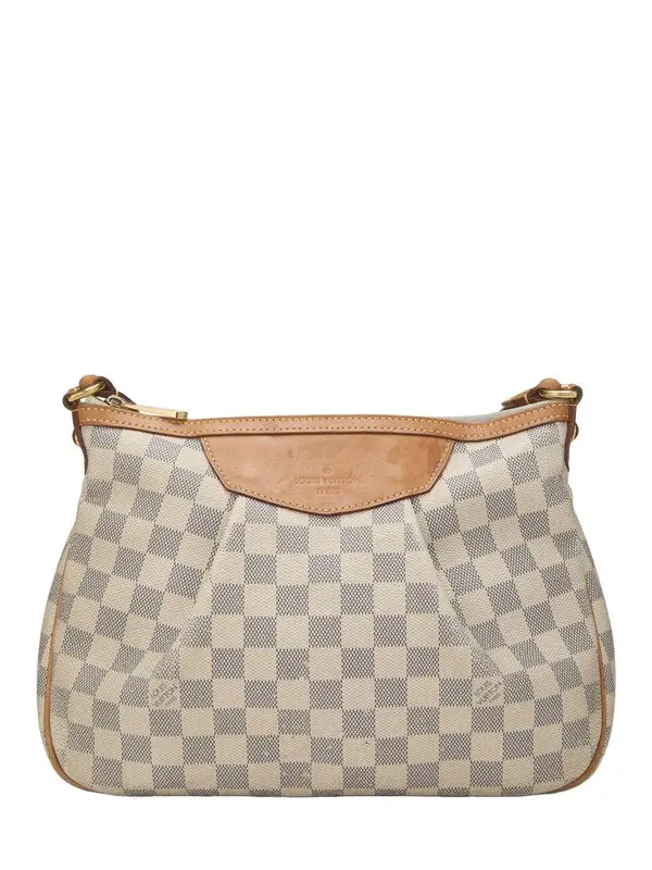 LOUIS VUITTON Damier Azur Siracusa - White