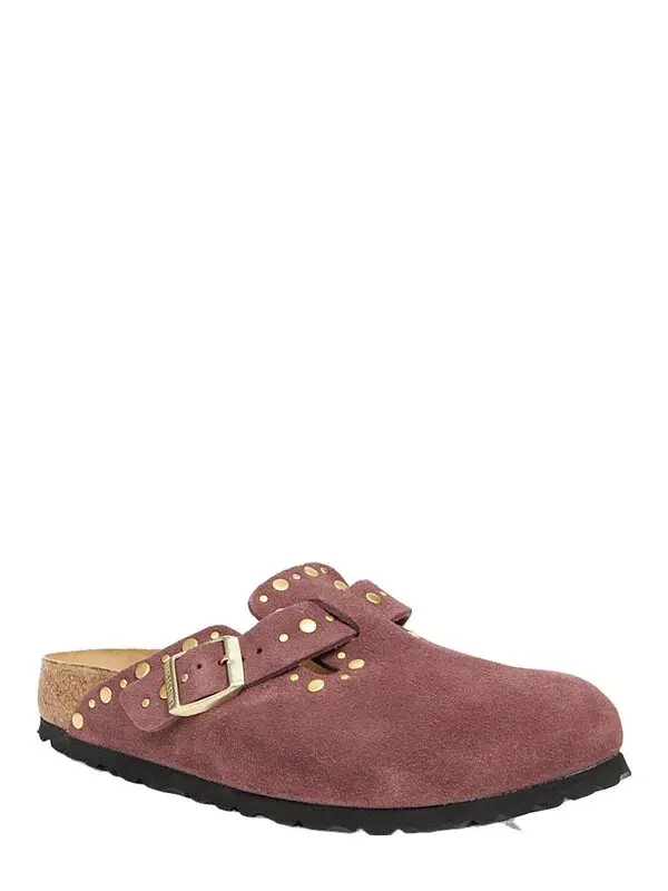BIRKENSTOCK Boston Rivet Clogs - Pepper