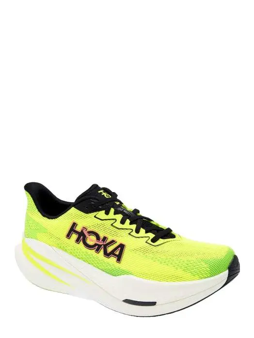 Hoka Mach X 3 Running Shoe - Neon Hoka Citrus/neon Lime