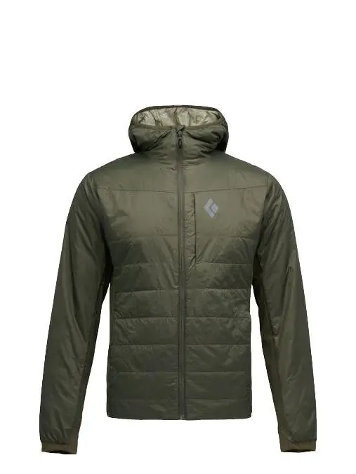 BLACK DIAMOND Solution 1.0 Hooded Jacket - Dark Moss