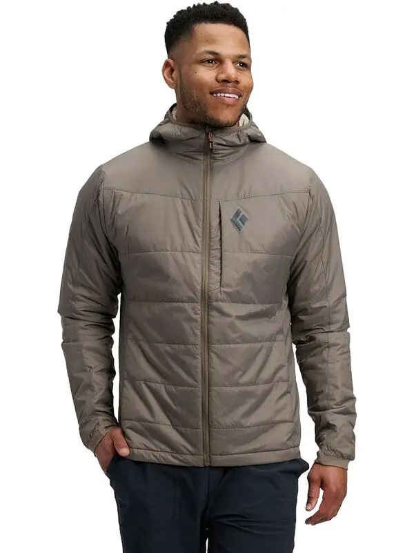 BLACK DIAMOND Solution Hooded Jacket - Walnut