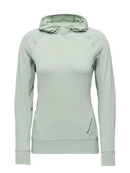 BLACK DIAMOND Alpenglow Hooded Long-sleeve Shirt - Agave