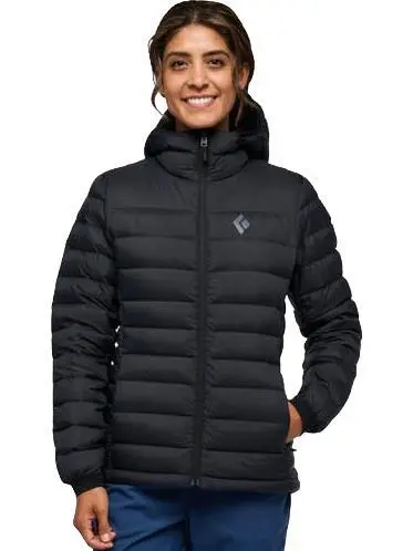 BLACK DIAMOND Access Down Full Zip Hoodie - Black