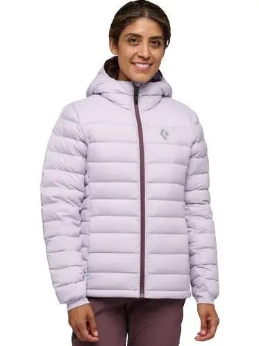 BLACK DIAMOND Access Down Full Zip Hoodie - Soft Lilac