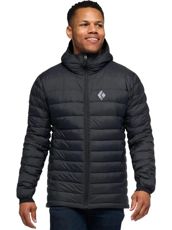 BLACK DIAMOND Access Down Hooded Jacket - Black