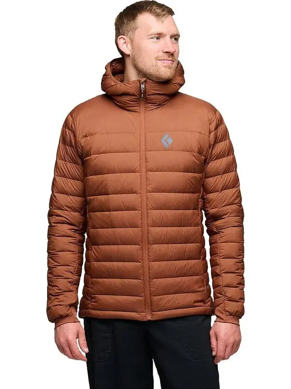 BLACK DIAMOND Access Down Hooded Jacket - Clay