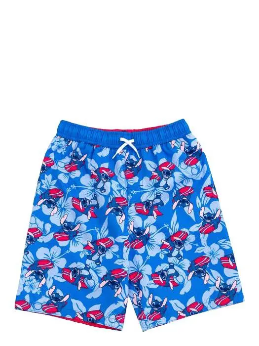 Disney Lilo & Stitch Swim Trunks - Blue