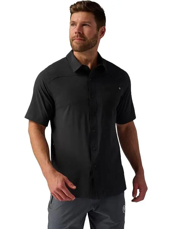 BACKCOUNTRY Slickrock Short-sleeve Button-up Jersey - Black