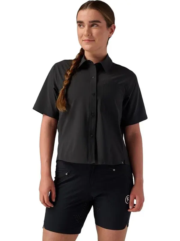 BACKCOUNTRY Slickrock Short-sleeve Button-up Jersey - Black