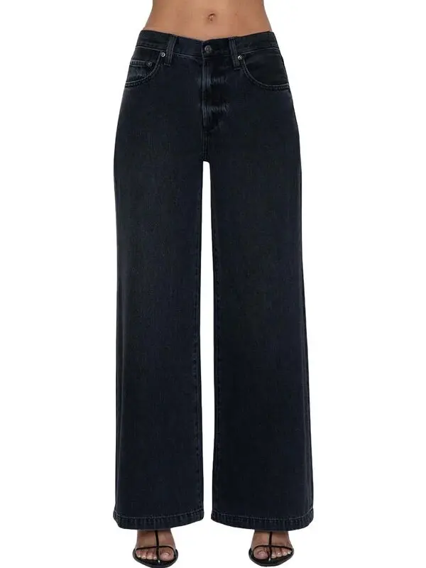 PISTOLA Jadyn High Waist Wide Leg Jeans - Zen