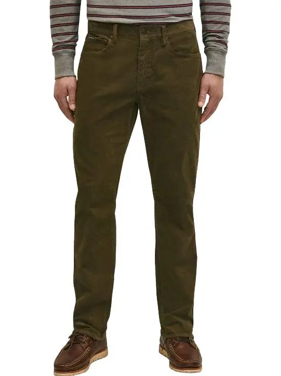Brooks Brothers Stretch Cotton Corduroy 5-pocket Pants - Tarmac