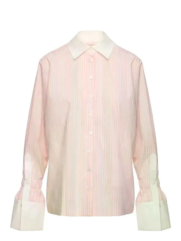 V:PM ATELIER Ginny Striped Shirt - Pink