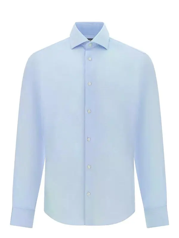 Boggi Milano Windsor-collar Shirt - Blue