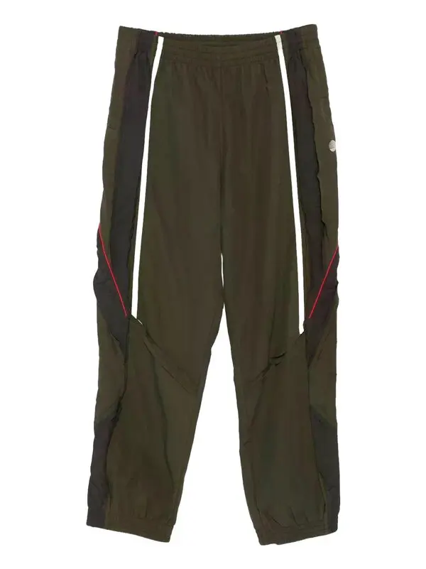 Martine Rose Layered Panel Track Pants - Green