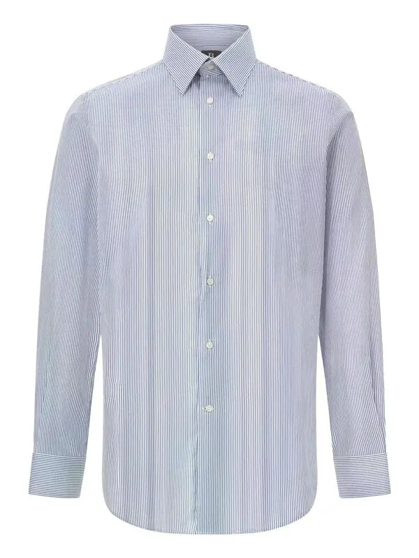 Boggi Milano Striped Shirt - Blue