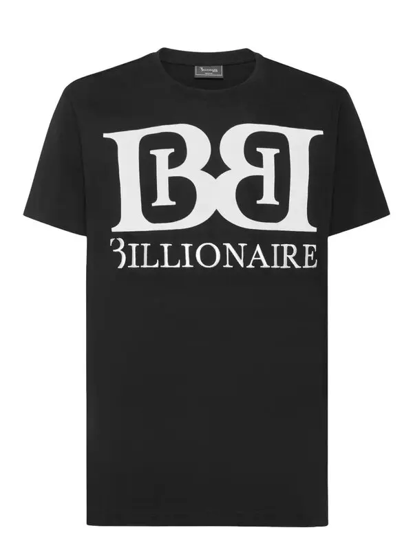 BILLIONAIRE Logo-print T-shirt - Black