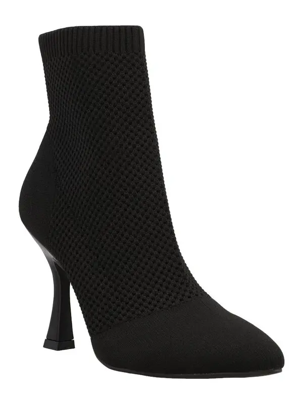 Mia Pamilla Knit Bootie - Black
