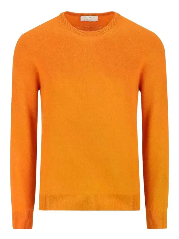 CHEZ PAUL Ribbed Sweater - Orange