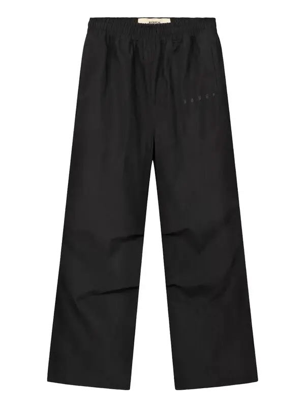 ROUGH. Elasticated-waistband Trousers - Black