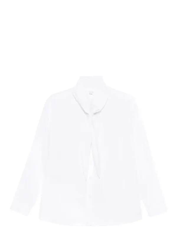 Aspesi Tie-neck Shirt - White