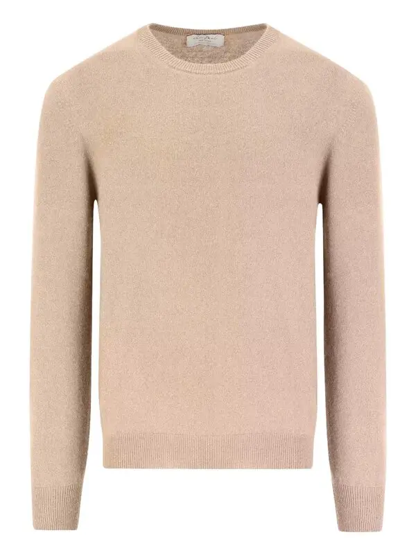 CHEZ PAUL Ribbed Cashmere Sweater - Neutrals