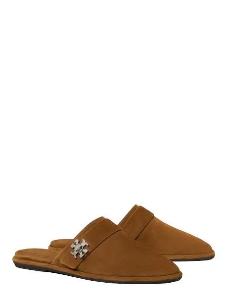 Tory Burch Turnlock Mule - Cognac Brown