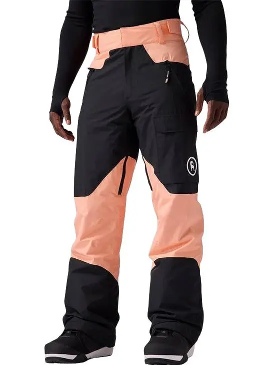 BACKCOUNTRY Crestcruiser Insulated Pant - Black/peach Sky