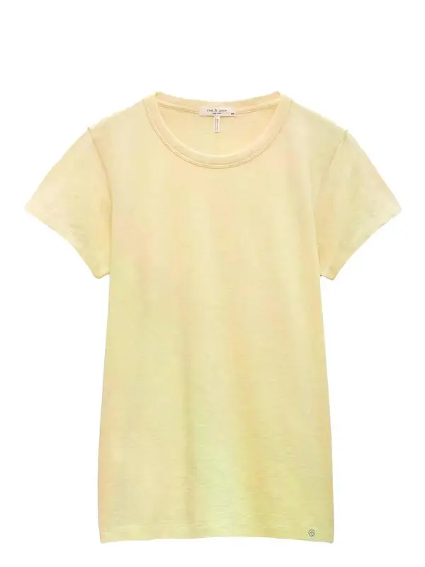 Rag & Bone Slub T-shirt - Yellow