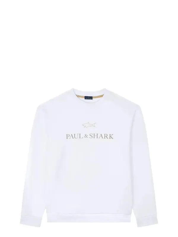 Paul & Shark Logo-print Sweatshirt - White