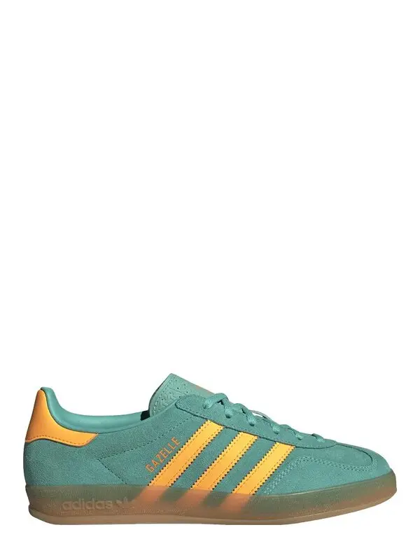 Adidas Gazelle Indoor Sneakers - Acid Mint/flash Orange/gum 3