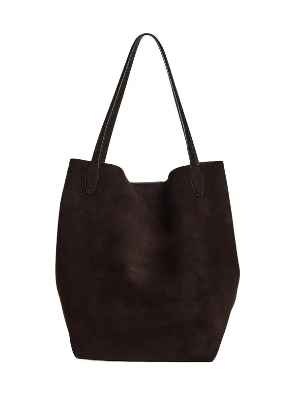 Madewell Oversized Shopper Tote - Dark Carob