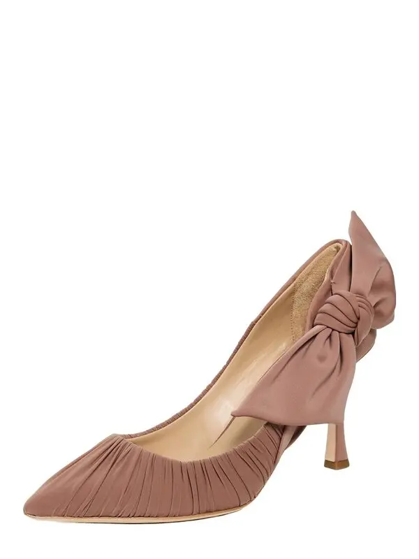 Badgley Mischka Vanesa Pumps - Nude Fabric