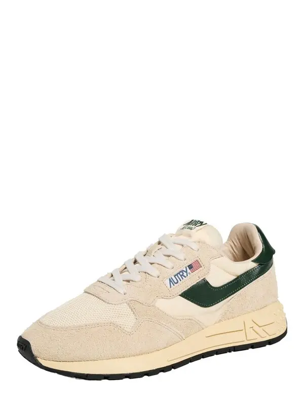 AUTRY Reelwind Low Sneakers - Suede/net Ecru/mount