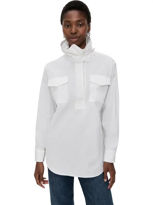 A.L.C. Wells Top - White