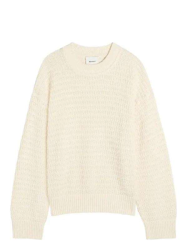 REFORMATION Collie Knit Jumper - Cream