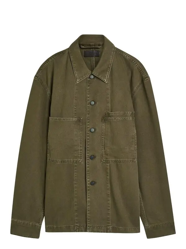 LEMAIRE Workwear Denim Overshirt - Green