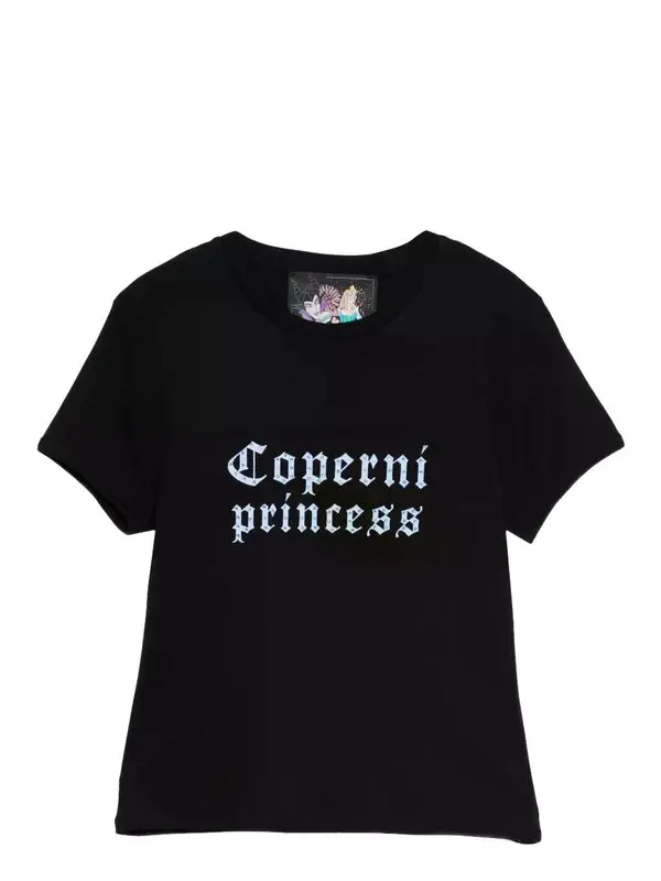 Coperni Lettering-print T-shirt - Black